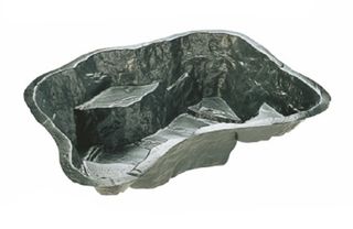 Preformed ponds, round ponds and water feature reserviors